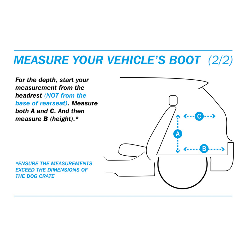 Streetwize Delux Slanted Dog Crate Small 24" | Toolstation