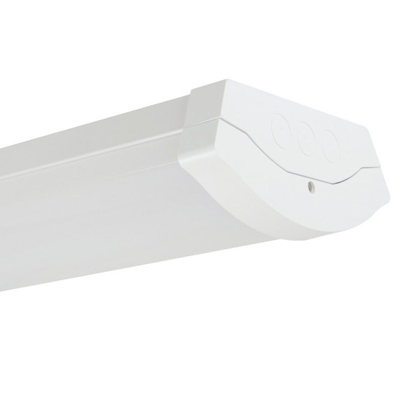 Integral LED DiffusaLITE IP40 IK08 Batten 4ft (1190mm) 38W 4750lm Twin ...