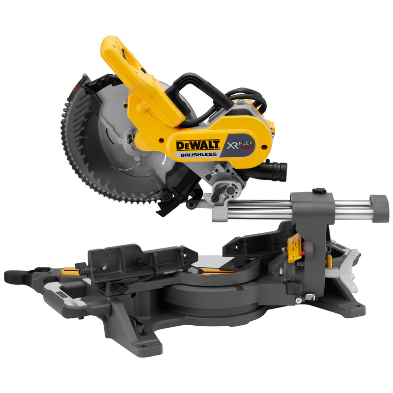 DeWalt DCS727 54V XR FlexVolt 250mm Double Bevel Slide Mitre Saw Body ...