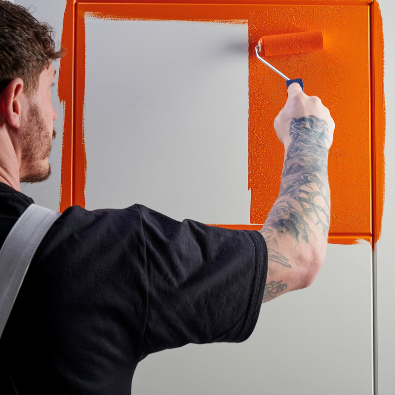 Hamilton For The Trade Mixed Mini Roller Set 4" Medium Pile & Foam ...