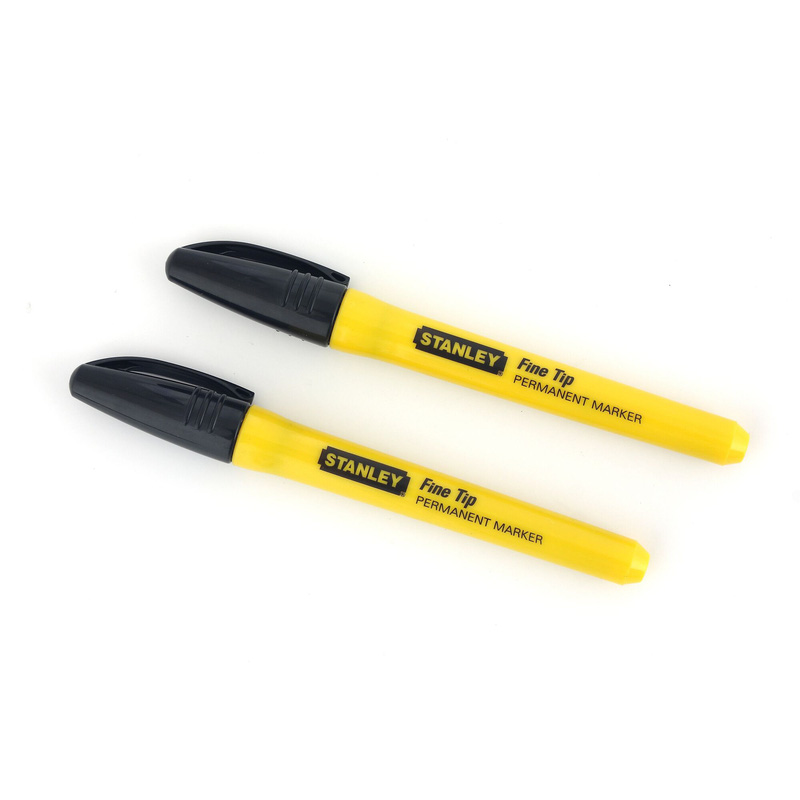 Stanley Fine Tip Marker Black | Toolstation