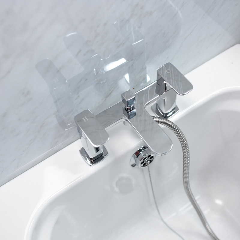 Ebb + Flo Heacham Taps Bath Shower Mixer | Toolstation