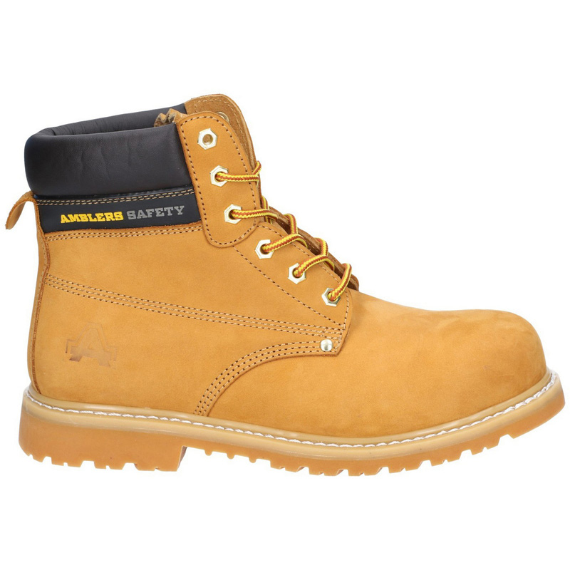 Amblers Safety FS7 Goodyear Welted Safety Boots Honey Size 8 | Toolstation