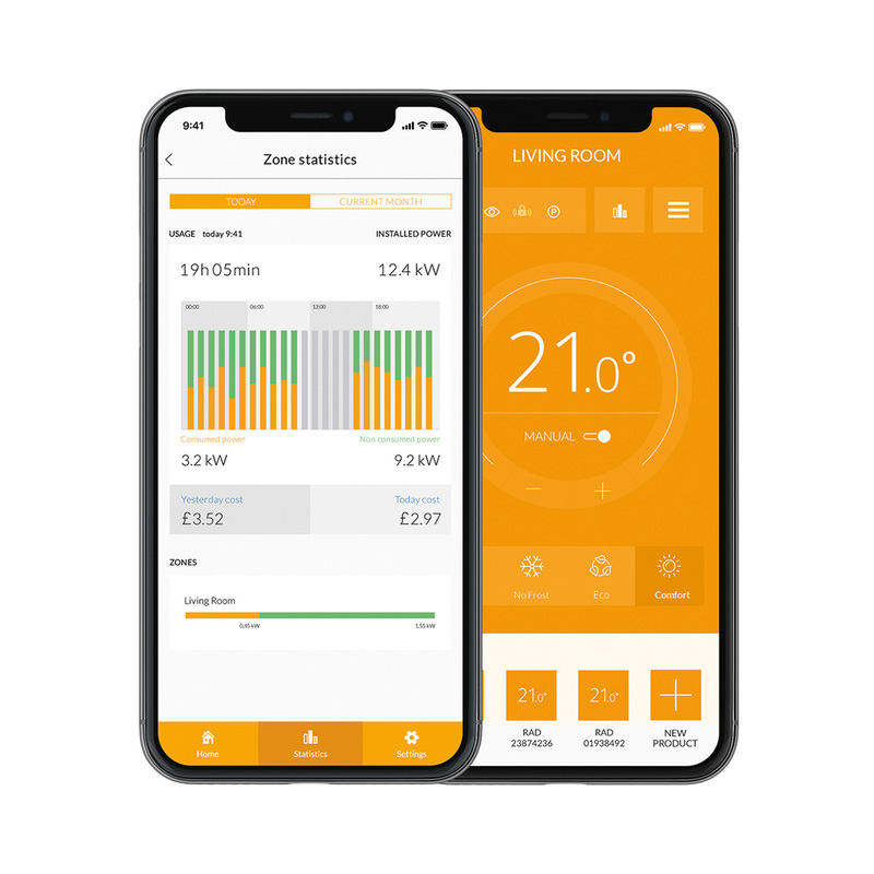 TCP Smart WiFi Oil Filled Electric Radiator 750W - 575mm x 585mm ...