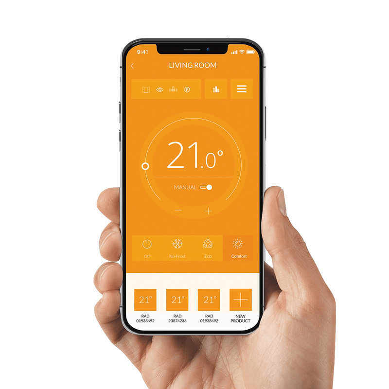 TCP Smart WiFi Oil Filled Electric Radiator 750W - 575mm x 585mm ...