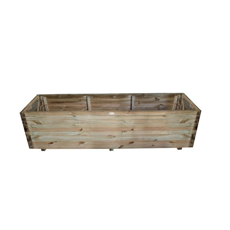 Forest Garden Lomello Planter 50 x 180 x 50cm | Toolstation