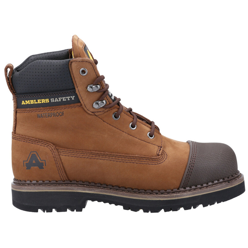 Amblers Safety AS233 Scuff Safety Boots Brown Size 6 | Toolstation
