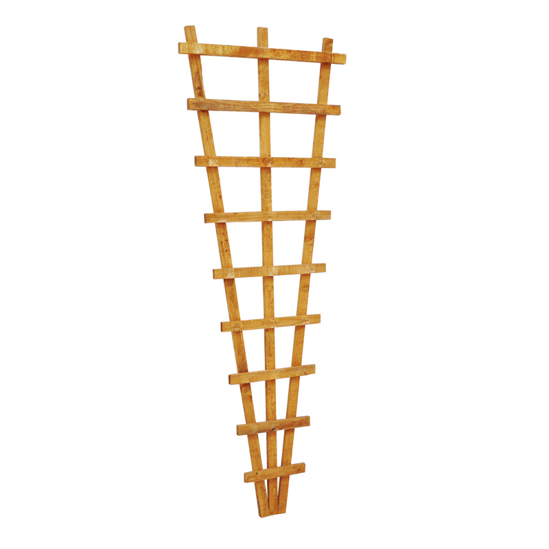 Forest Garden Heavy Duty Fan Trellis 183 x 66cm | Toolstation