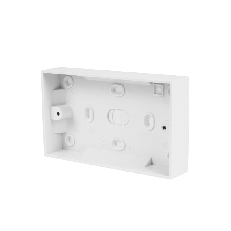 Axiom Pattress Box 2 Gang 25mm | Toolstation