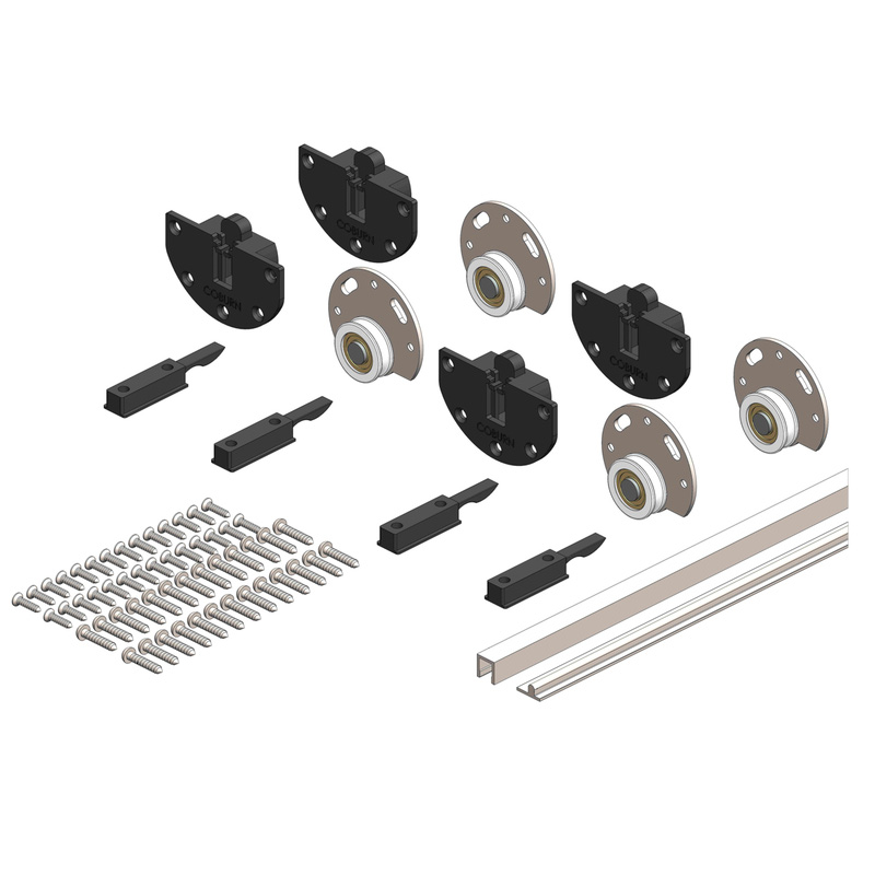 Coburn Jason 35 Two-Door system 1.2m opening | Toolstation