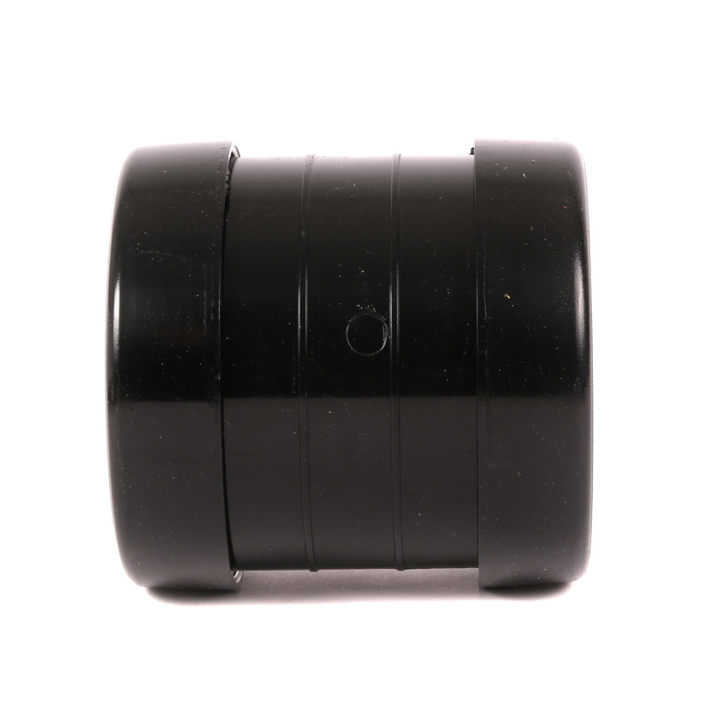 Coupling 110mm Double Socket Black | Toolstation