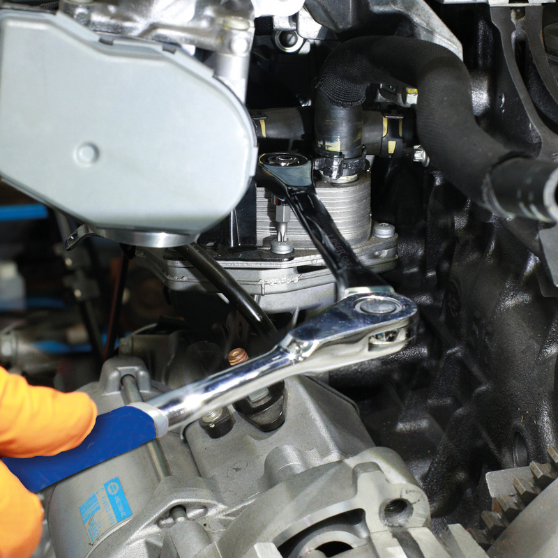 Laser Auxiliary Belt Wrench Set 3/8"D 37 Piece | Toolstation