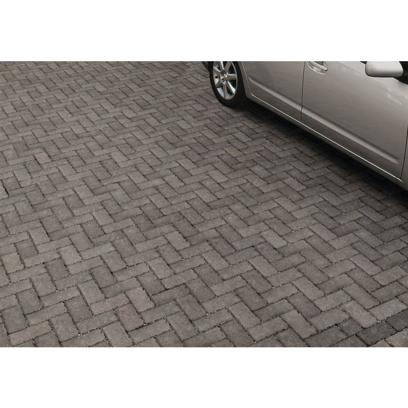 Marshalls Priora Driveway Block Paving Charcoal 200 x 100 x 60mm ...