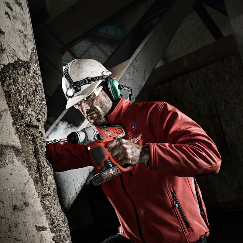 Milwaukee M12 Compact SDS 2 Mode Hammer 2 x 4.0Ah | Toolstation