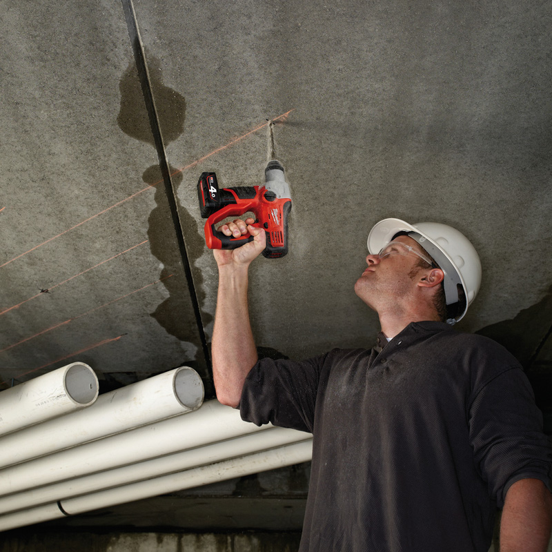 Milwaukee M12 Compact SDS 2 Mode Hammer 2 x 4.0Ah | Toolstation
