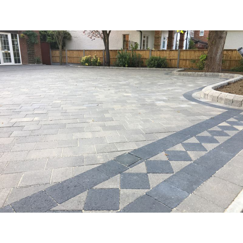 Marshalls Drivesett Savanna Block Paving Pennant Grey 240 x 160 x 50mm ...
