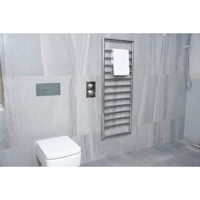 Towelrads Strand Towel Radiator Chrome 1300 x 500mm | Toolstation
