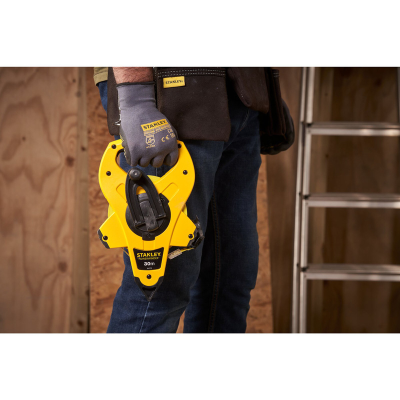 Stanley Powerwinder Fibreglass Tape 30m | Toolstation