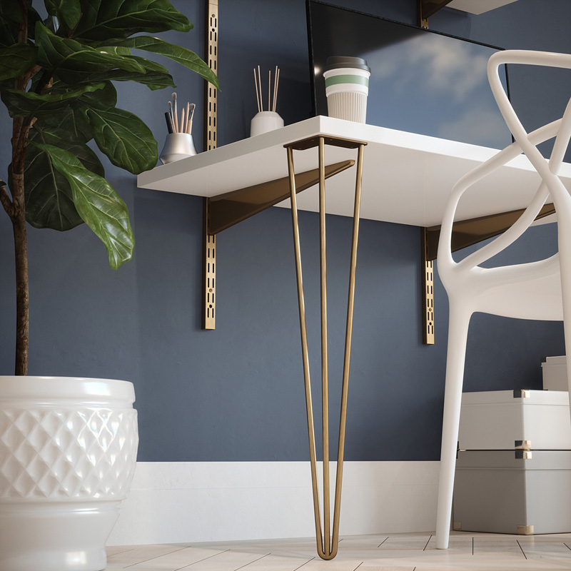 Rothley Home Office Kit Antique Brass | Toolstation