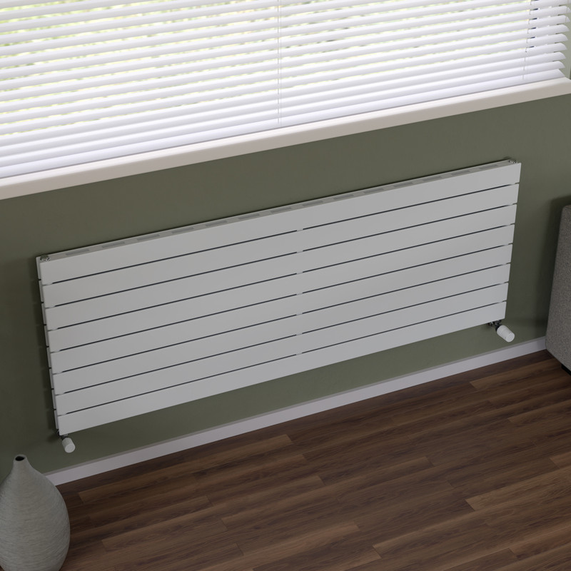 Ximax Oxford Slim Duo Horizontal Designer Radiator 595 x 1600mm 4897Btu ...