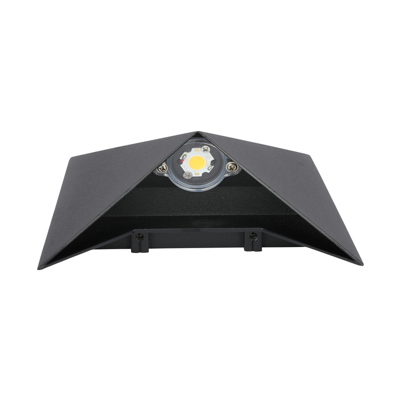 V-TAC 5W LED IP65 Wall Light Black 560lm 3000K | Toolstation