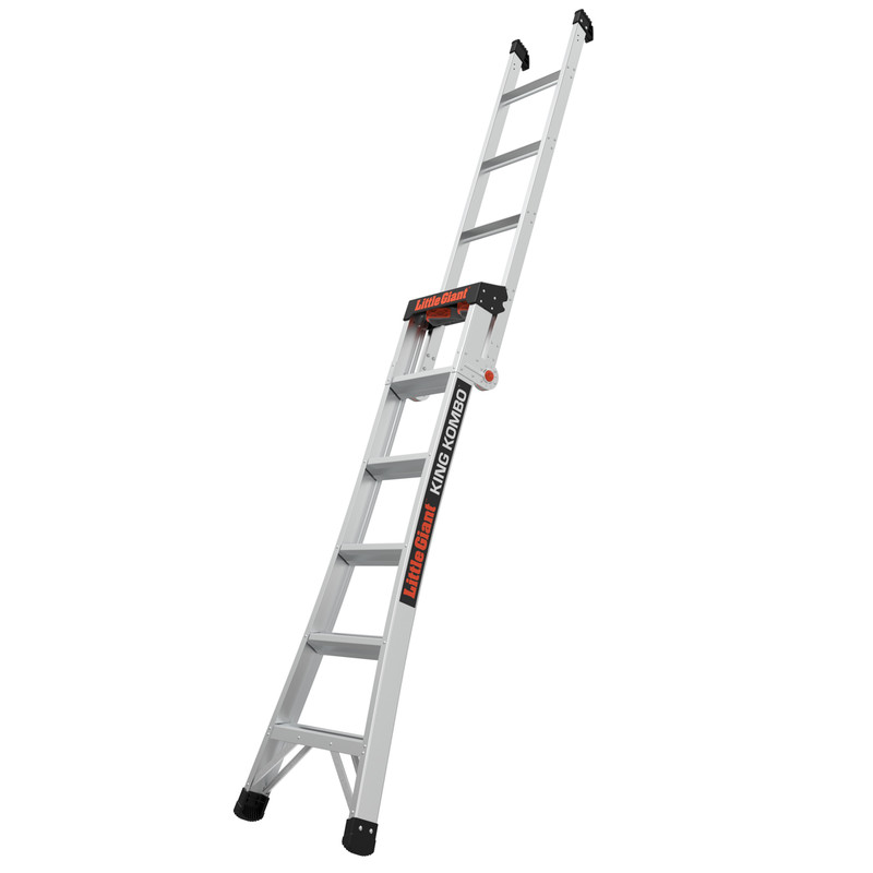 Little Giant King Kombo Professional Aluminium Combination Ladder 6 ...
