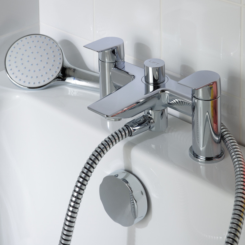 Ideal Standard Tesi Taps Bath Shower Mixer | Toolstation