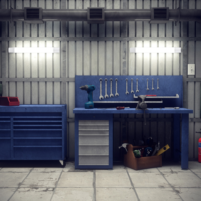 V-TAC LED Weatherproof Fitting IP65 6500K 36W 3900lm 1200mm | Toolstation