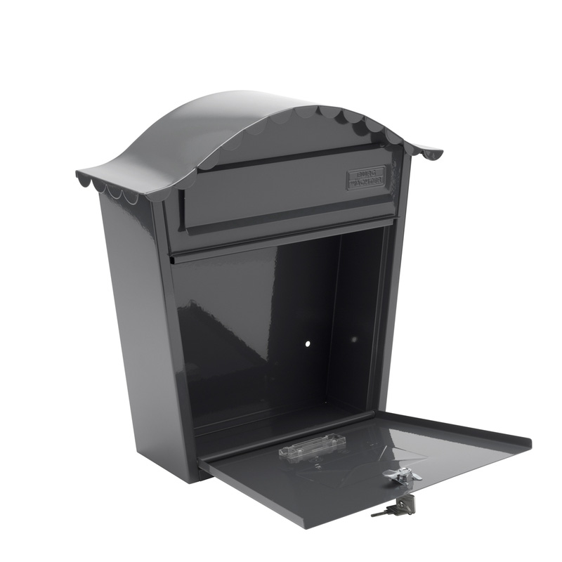 Burg-Wachter Classic Post Box Anthracite | Toolstation