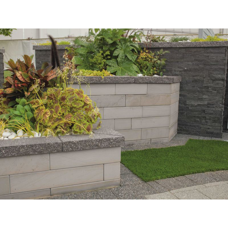 Marshalls Stoneface Sawn Walling Mixed Sizes Silver Multi | Toolstation