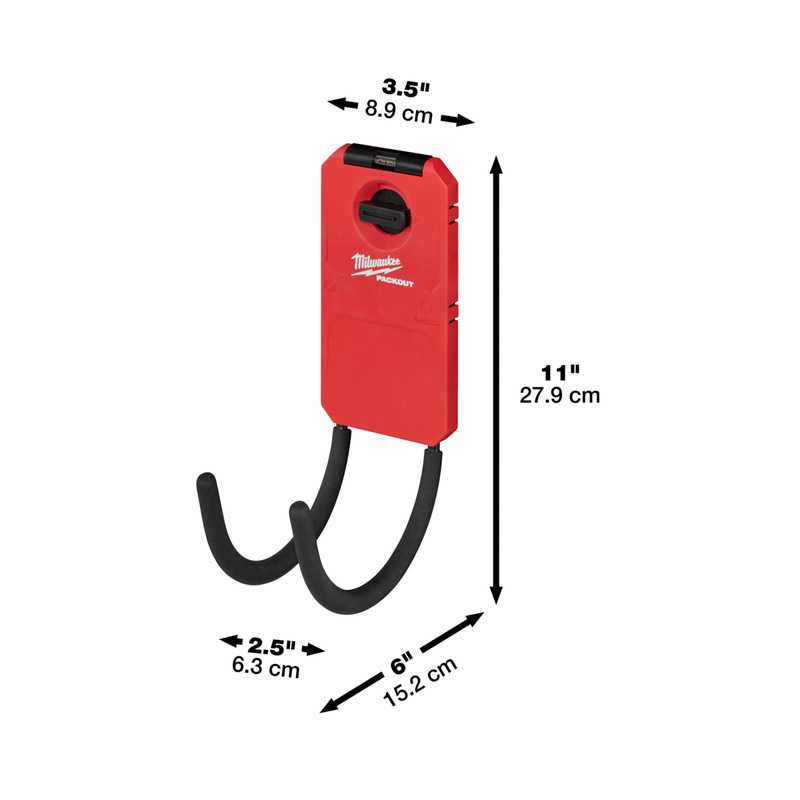 PACKOUT™ Curved Utility Hook 279 x 89 x 152 | Toolstation
