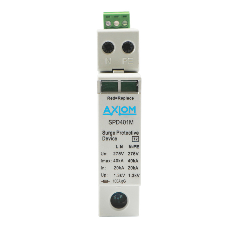 Axiom Type 2 Surge Protection Device SP+N (SPD) 40kA | Toolstation