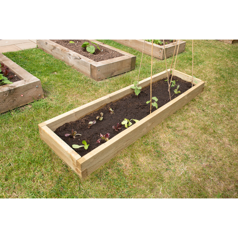 Forest Garden Caledonian Long Raised Bed 45 x 180cm | Toolstation
