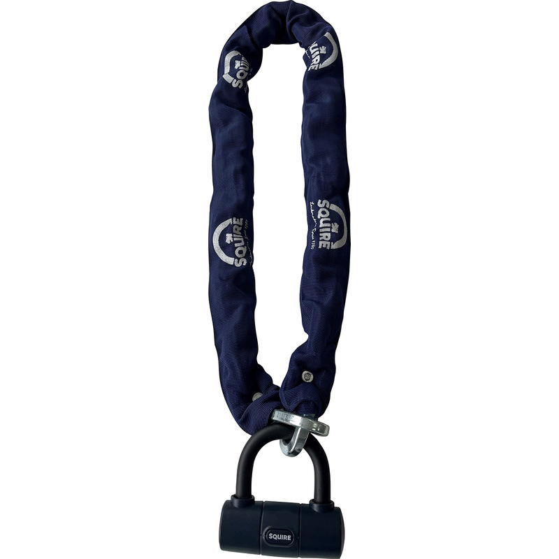 Squire Mini Shackle Lock and G4 Chain | Toolstation