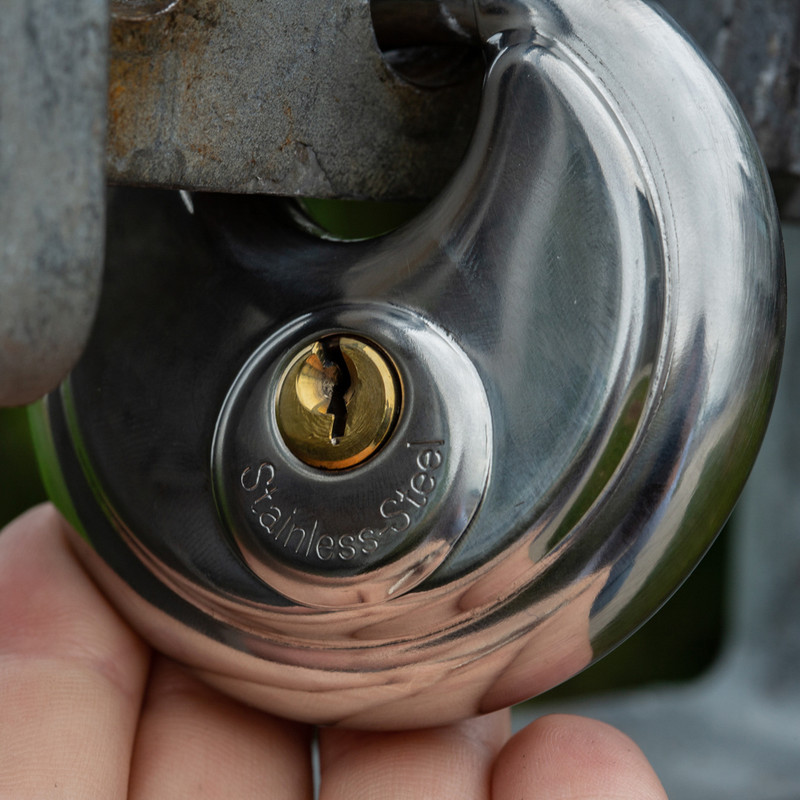 Disc Padlock 70 x 9.5 x 19mm