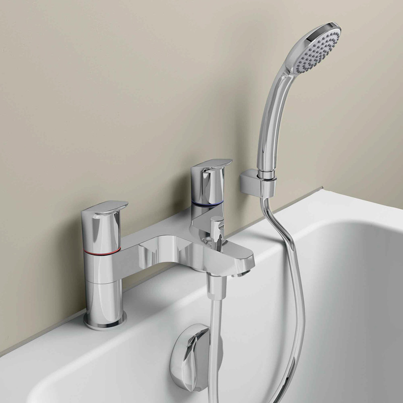 Ideal Standard Ceraflex Taps Bath Shower Mixer | Toolstation