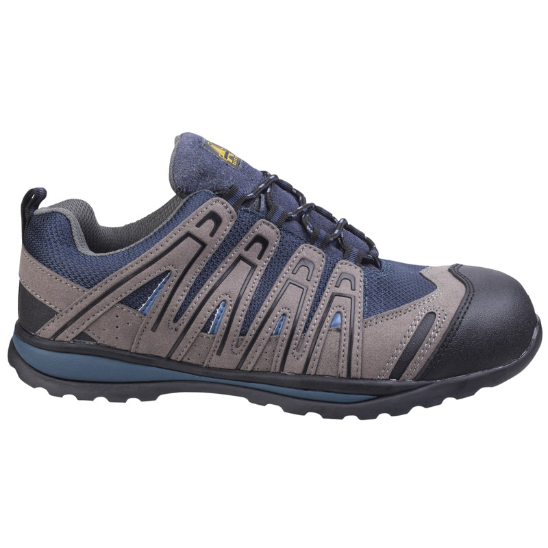 Amblers Safety FS34C Lightweight Safety Trainers Blue Size 9 | Toolstation