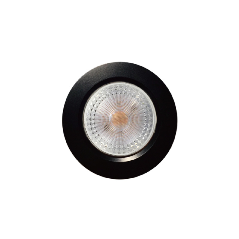 Integral LED Bezel for Compact Eco Downlights Matt Black | Toolstation
