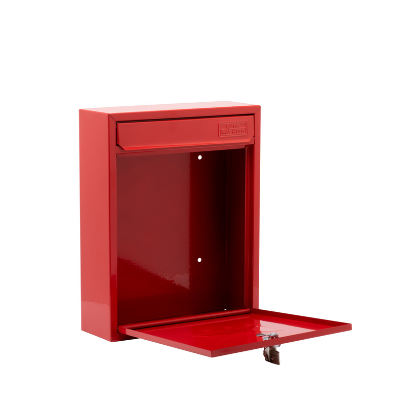 Burg-Wachter Compact Post Box Pillarbox Red | Toolstation