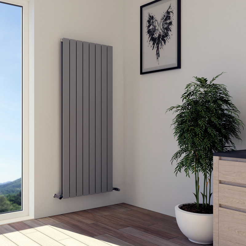 Ximax Oxford Duo Designer Radiator 1500 x 595mm 5034Btu Silver