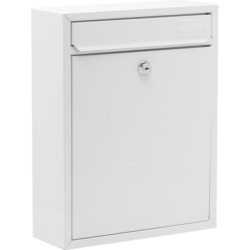 Burg-Wachter Compact Post Box White | Toolstation
