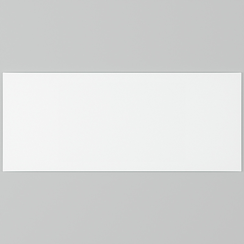 Splashback Ice White Self-Adhesive Glass Bathroom Splashback 600 x 250mm | Toolstation