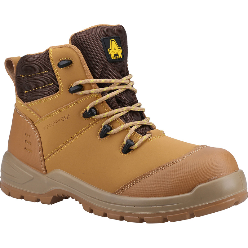 Amblers Safety AS308c Metal Free Safety Boots Honey Size 10 | Toolstation