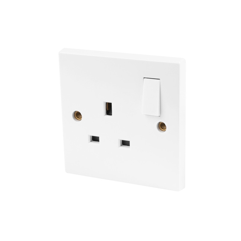 Axiom Switched Socket 1 Gang Single Pole | Toolstation Axiom Switched Socket 1 Gang Single Pole | Toolstation