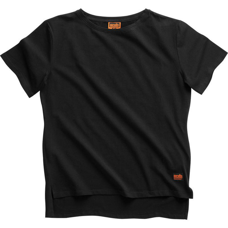 Scruffs Women's Trade T-Shirt Black Size 18 | Toolstation