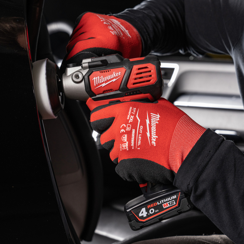 Milwaukee M12BPS-421X Sub Compact Polisher/Sander 1 x 4.0Ah & 1 x 2.0Ah ...