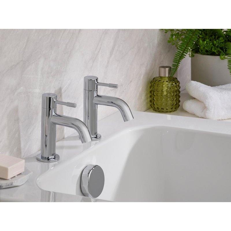 Bristan Mila Taps Bath Pillar | Toolstation