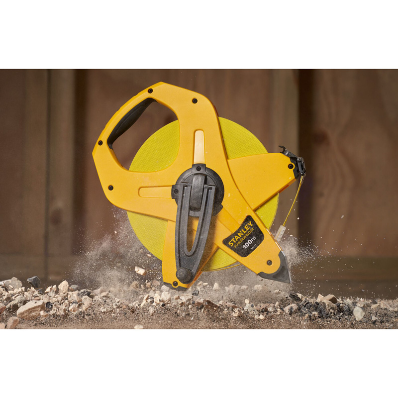Stanley Powerwinder Fibreglass Tape 100m | Toolstation